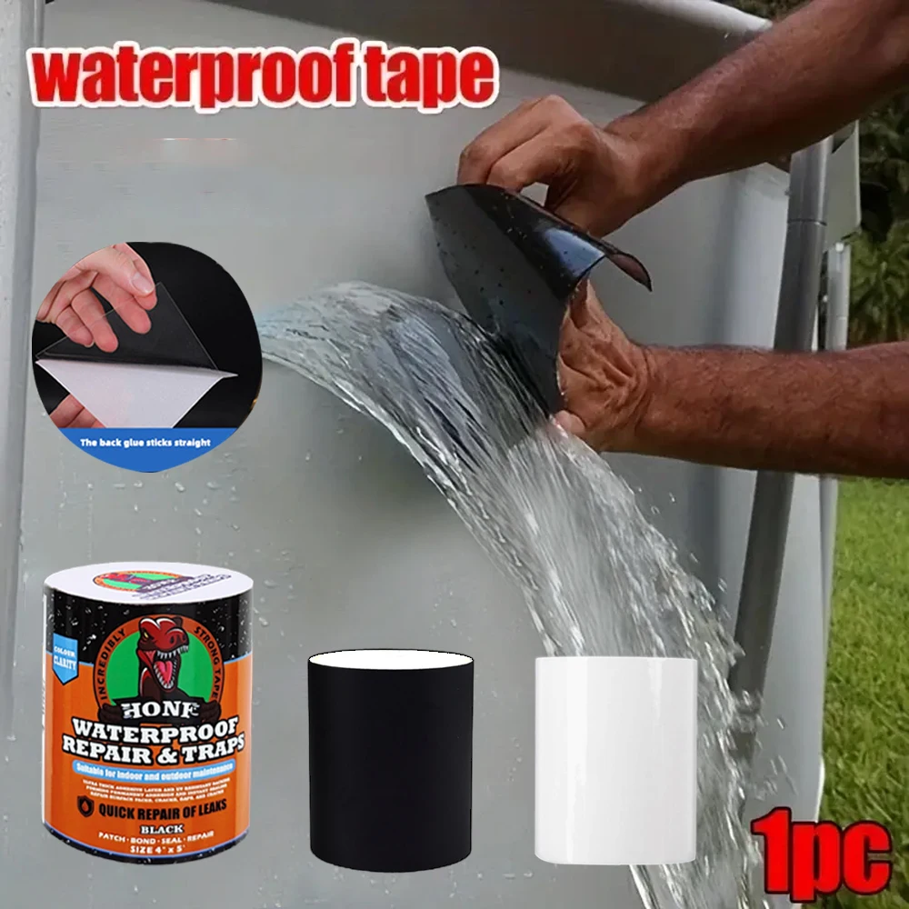 Black-Transparent-Strong-Waterproof-Tape-High-Strength-Toughness ...