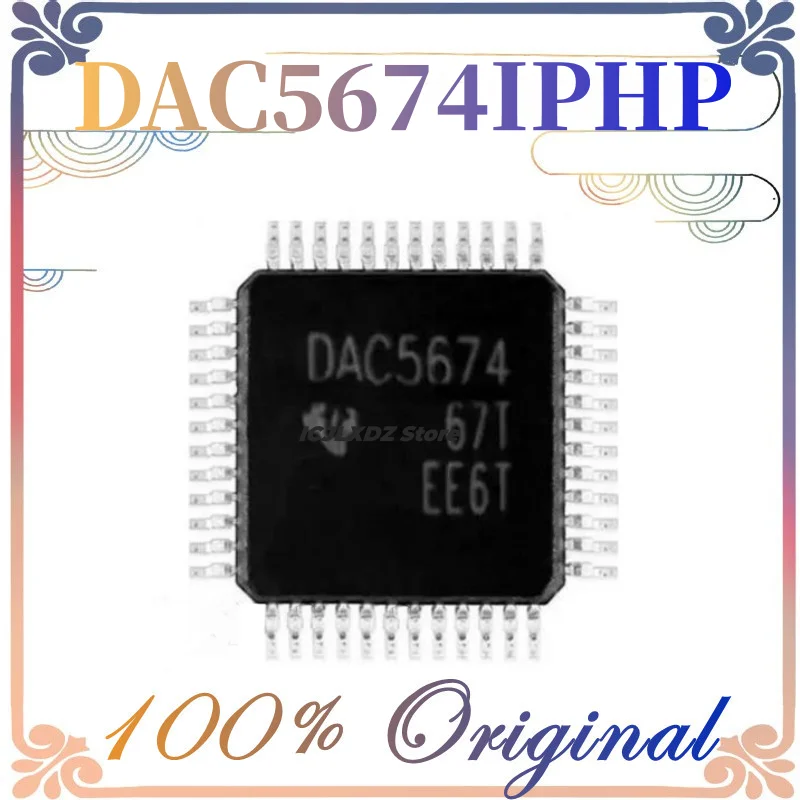1pcs-lot-New-Original-DAC5674-DAC5674IPHP-DAC5674IPHPR-QFP-48-Chipset ...