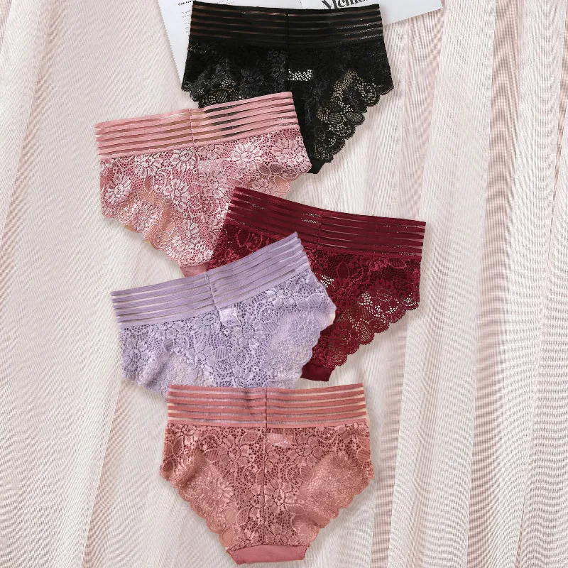 Women-s-Large-Size-Transparent-Sexy-Lace-Solid-Color-Intimate-Underwear ...
