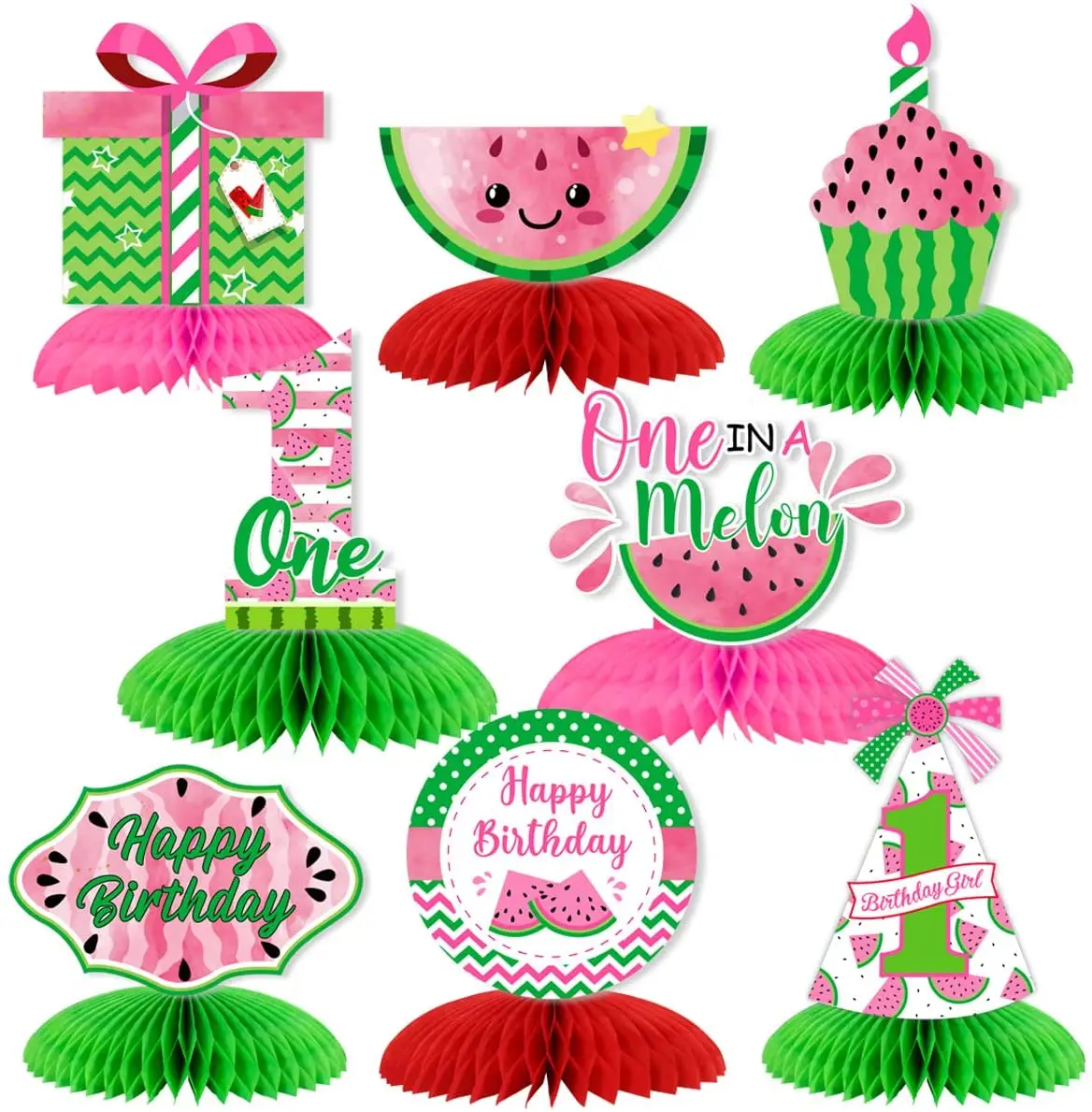 Watermelon Birthday Decorations