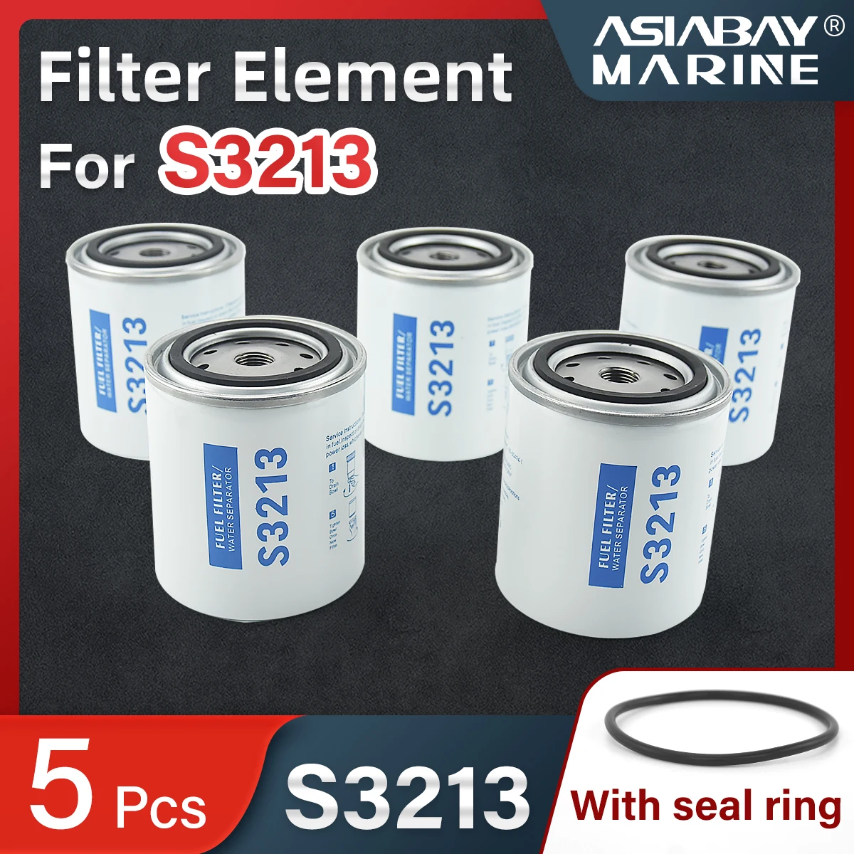 Moeller Marine Fuel Tank S3213 Fuel Water Separator Filter Assembly ...