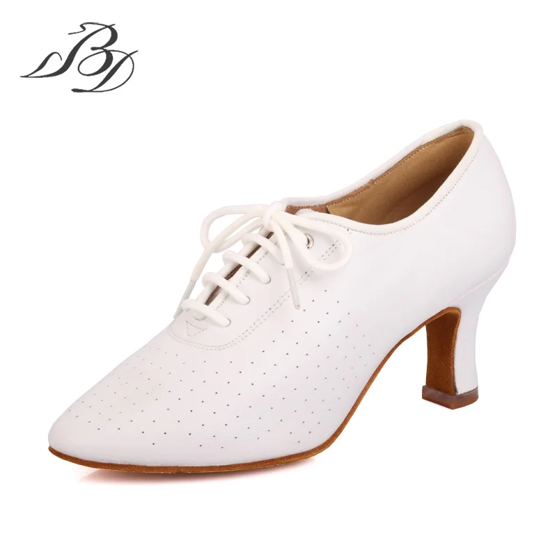 BD Dance shoes women's teaching and training dance shoes women's high ...