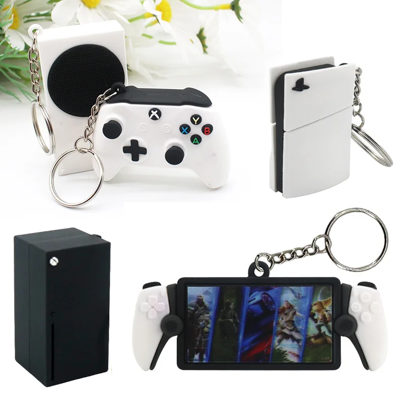 PS5-XBOX-Game-Console-Controller-Model-Keychains-Mini-Simulation ...