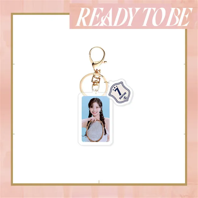 Kpop Twice Keychain READY TO BE Acrylic Pendant Keyring TZUYU SANA MINA ...