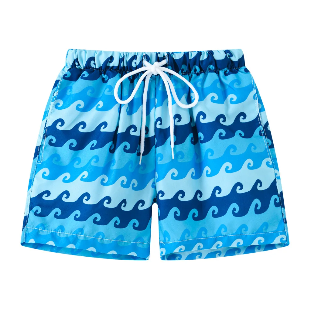Toddler Board Shorts Boys Hawaiian Swim Trunks - Quick Dry Board Shorts ...