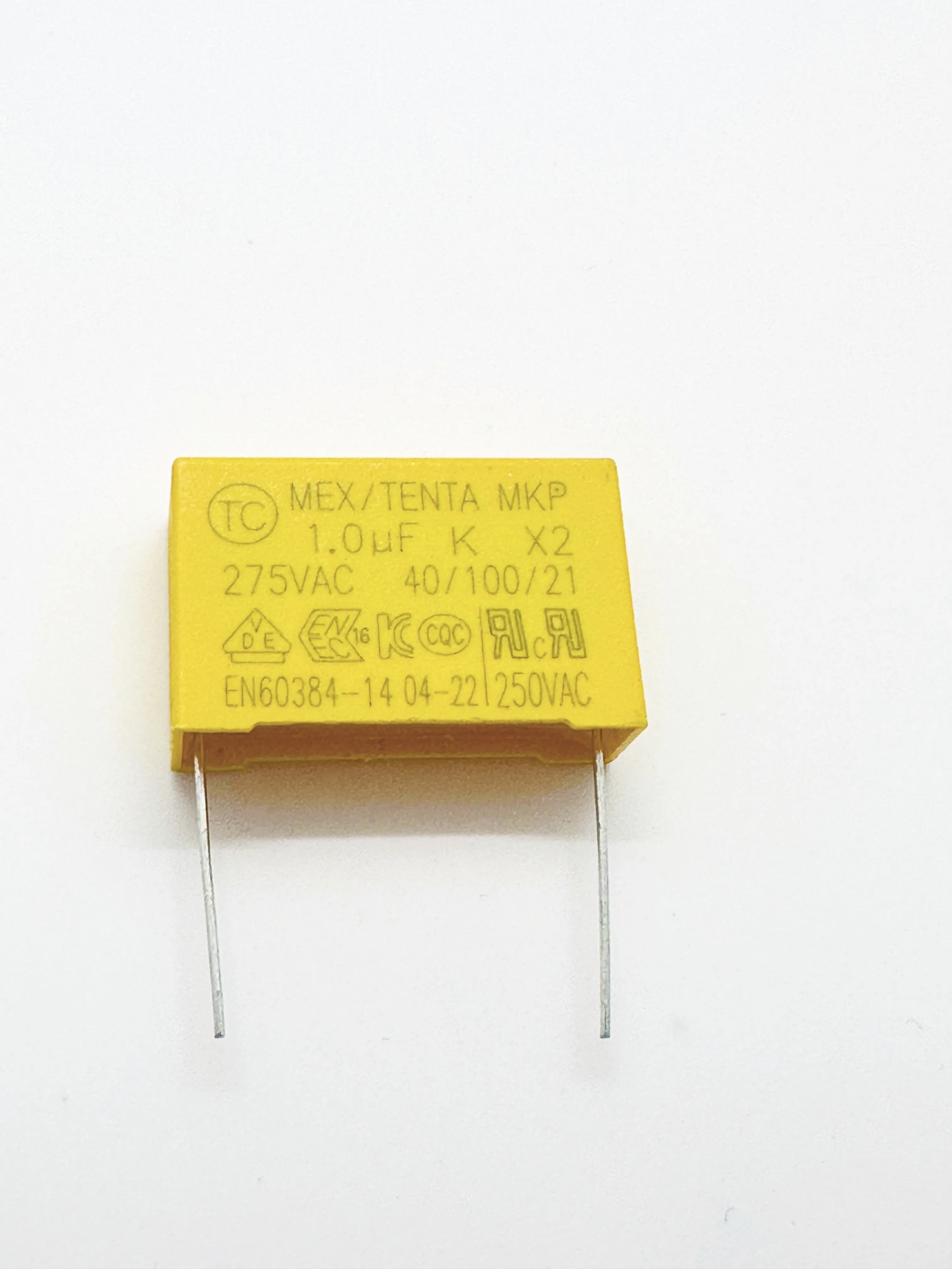 10PCS-Original-X2-105K-275VAC-P-27-MMMPX-MKP-X2-safety-capacitor-1uF-10 ...