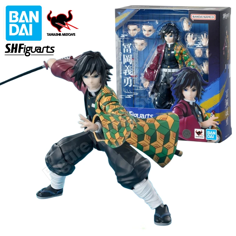 En-Stock-100-Original-Bandai-S-H-Figuarts-SHF-Demon-Slayer-Tomioka ...