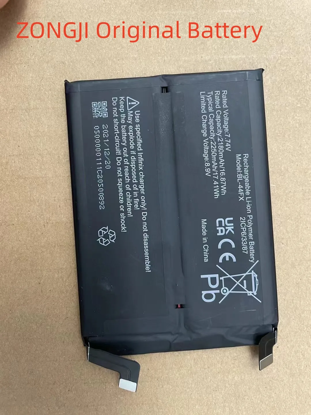 New Battery 2180mAh/2250mAh BL-44FX Battery For Infinix BL-44FX Mobile ...
