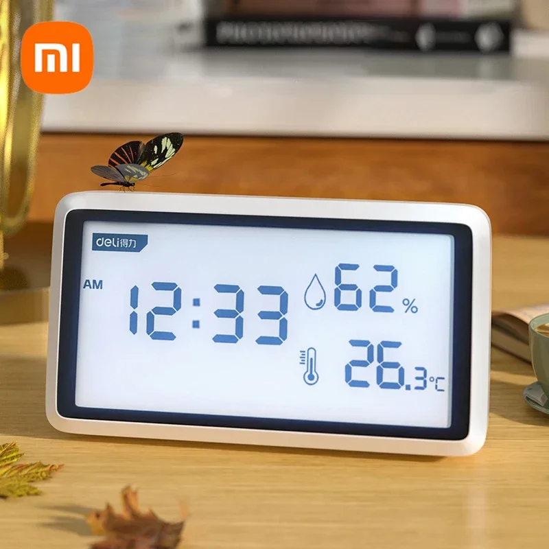 Xiaomi-Deli-Electronic-Thermometer-Hygrometer-Weather-Station-High ...