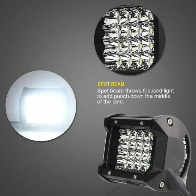 LED Combo Work Lights Bar Spotlight Off-road SUV 12V-60V Headlight ...