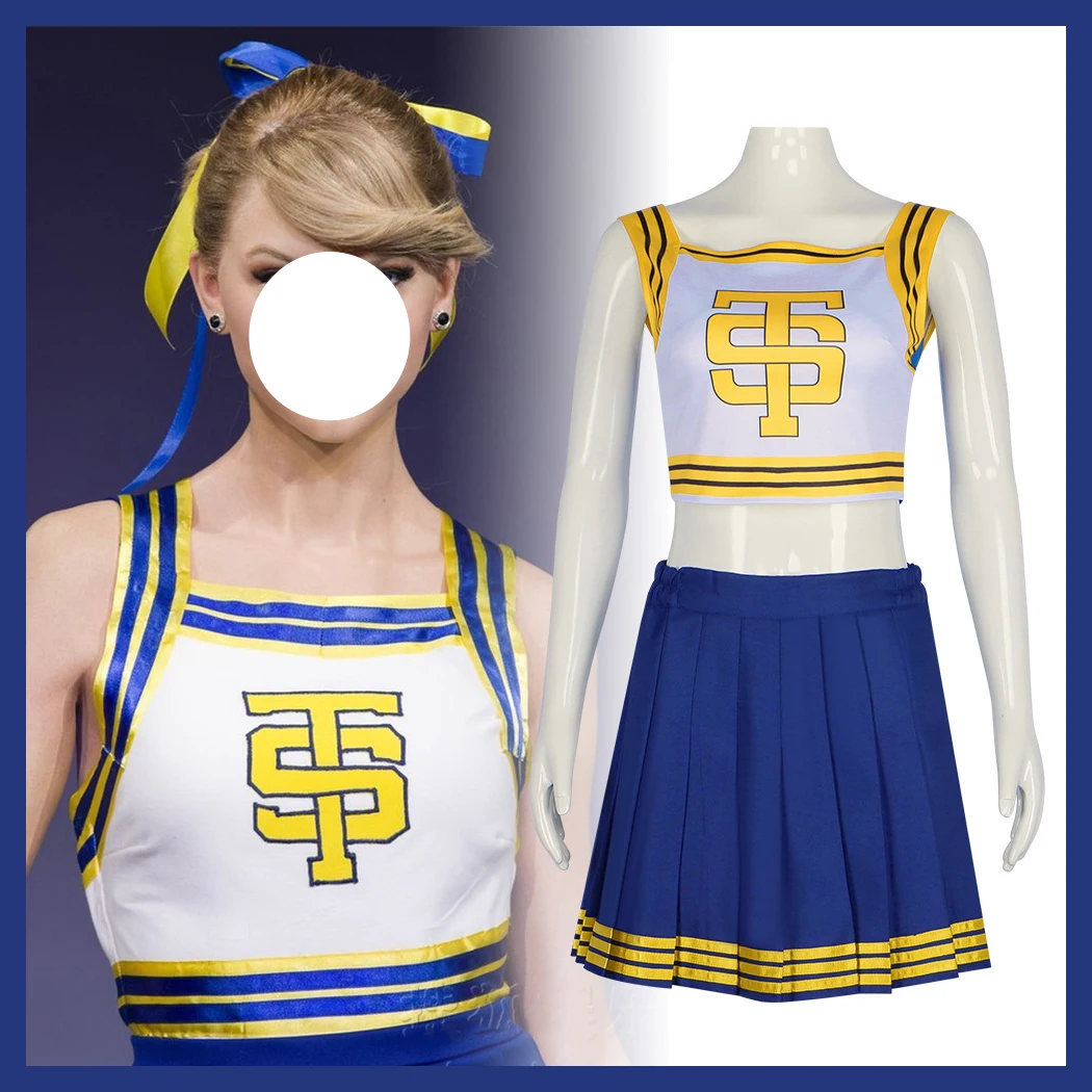 2024NEW-Taylor-Cheerleader-Uniform-TS-Shake-It-Off-Blue-Cheerleading ...
