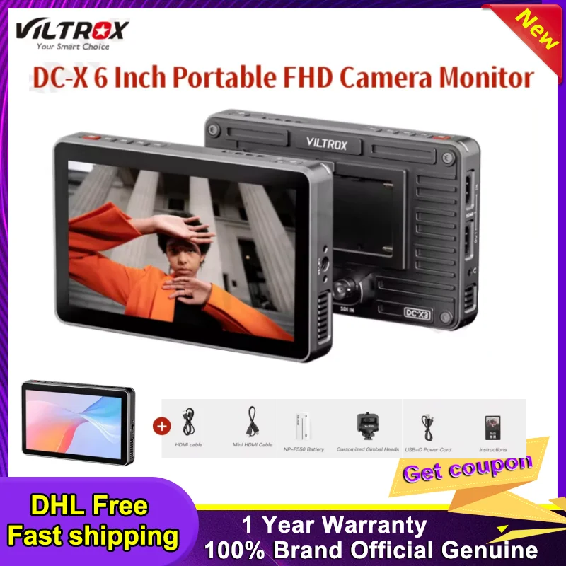 Viltrox-DC-X3-DC-X2-Portable-Monitor-6-Inch-2000-Nits-4K-Touch-Screen ...