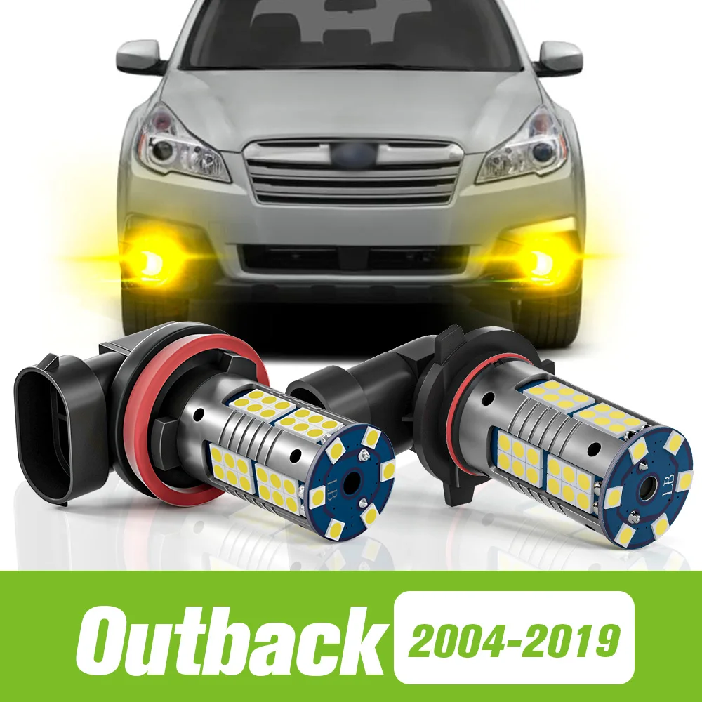 2pcs-For-Subaru-Outback-2004-2019-LED-Fog-Light-2005-2006-2007-2008 ...
