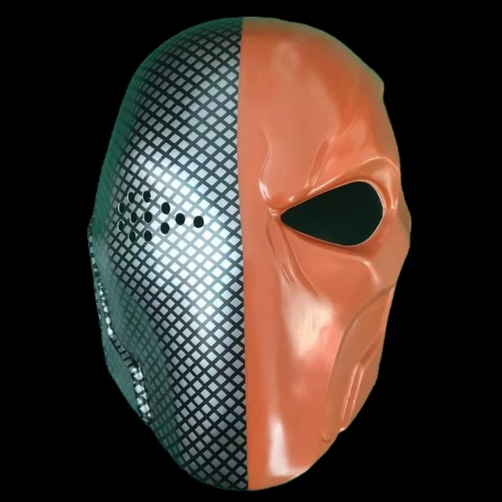 M-scara-de-Terminator-de-Deathstroke-casco-realista-de-Cosplay-de-pel ...