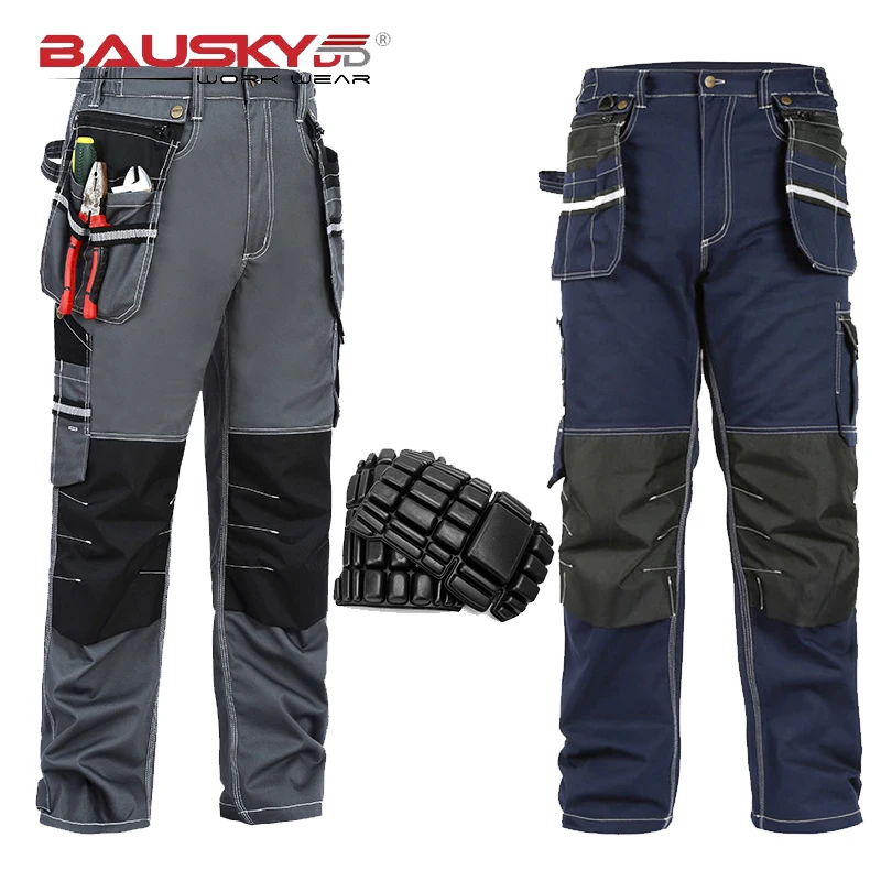 Work-Wear-Men-s-Safety-Clothing-Pants-Trousers-Multi-function-Tool ...