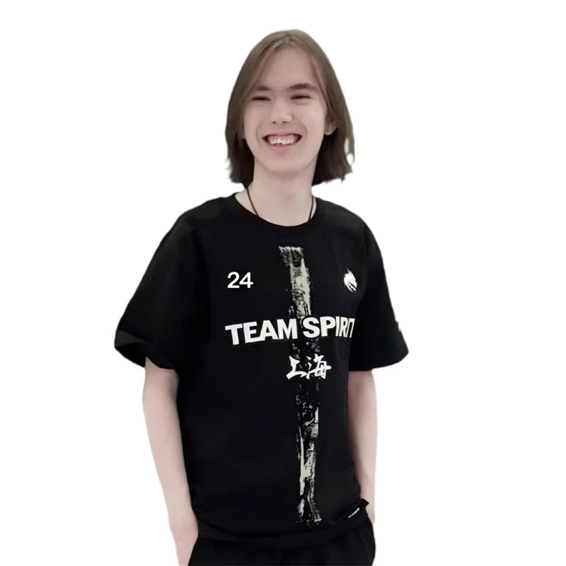 2025 Новая футболка Team Spirit Jersey Game ESports Game Uniform ...