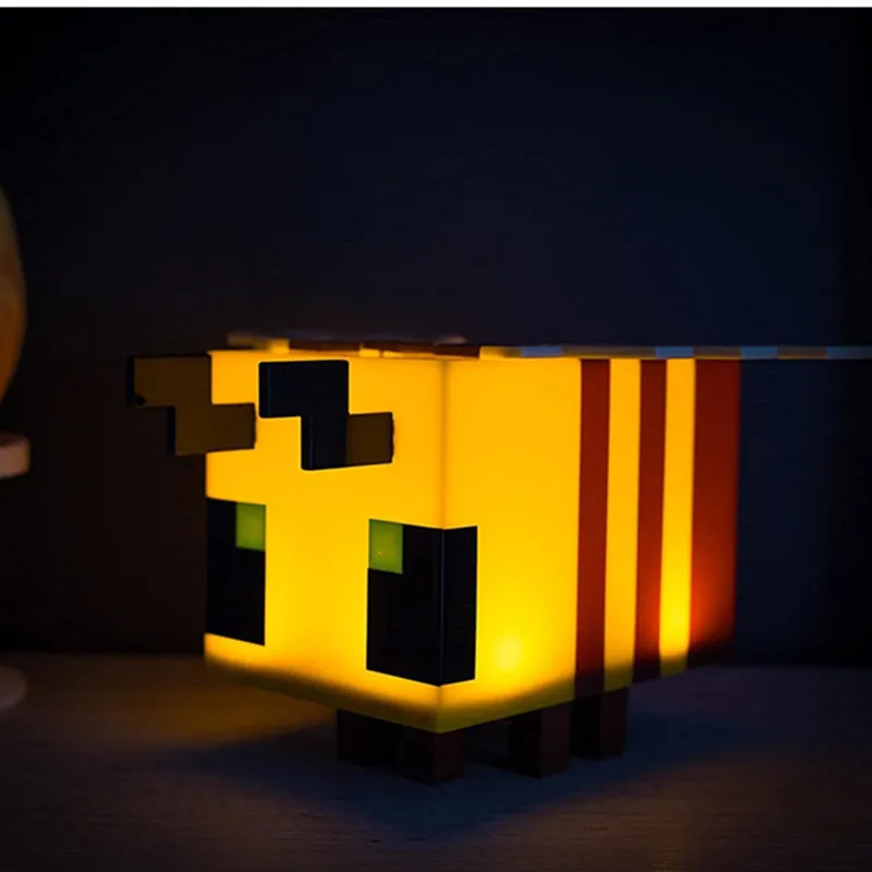 My-World-LED-Toy-Creative-Bee-Night-Light-MC-Model-Room-ambiente-para ...