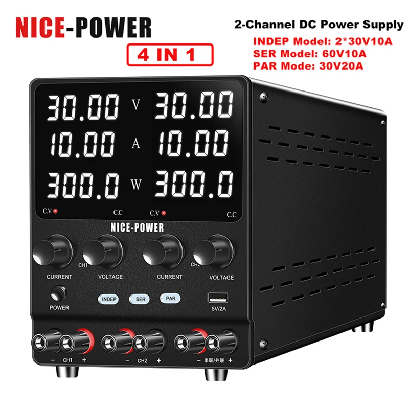 High-Precision-Dual-Channel-DC-Power-Supply-30V-10A-5A-Series-And ...