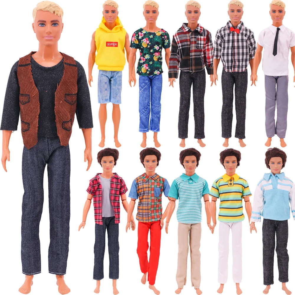 Casual-Suit-Handmade-Prince-Prince-Clothes-Plaid-Shirt-Daily-Household ...