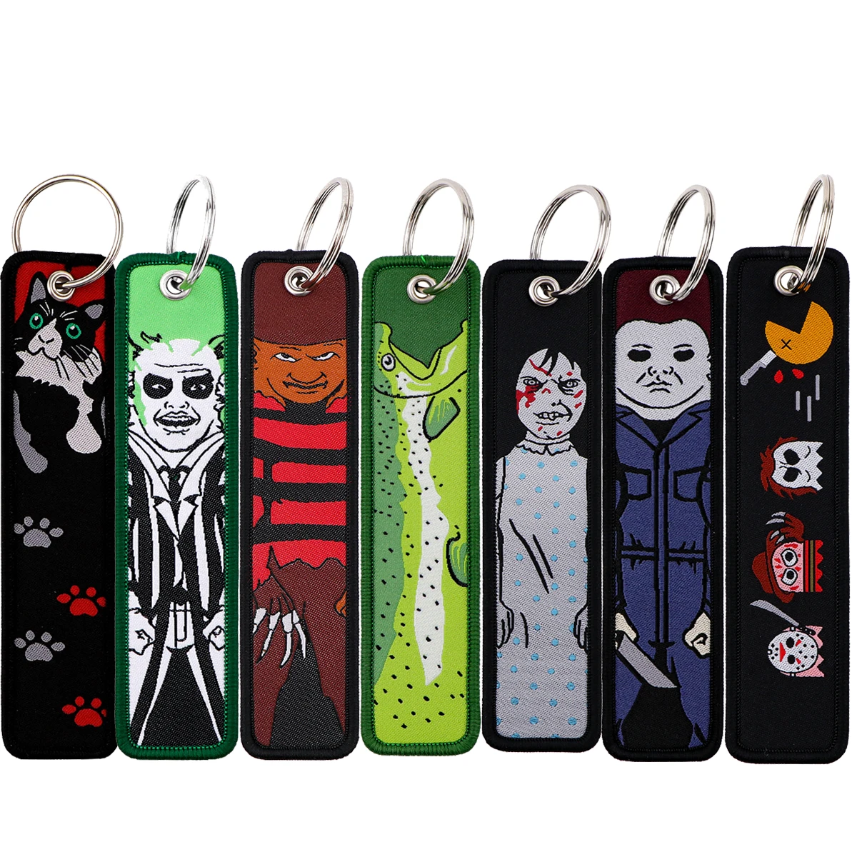 Halloween-Horror-Movie-Car-Keychain-Keyring-Keychains-for-Backpack-Cool ...