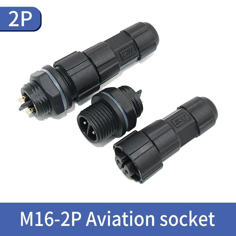 1pc-M16-Welding-Aviation-Plug-Socket-Connector-Industrial-Electric-IP68 ...