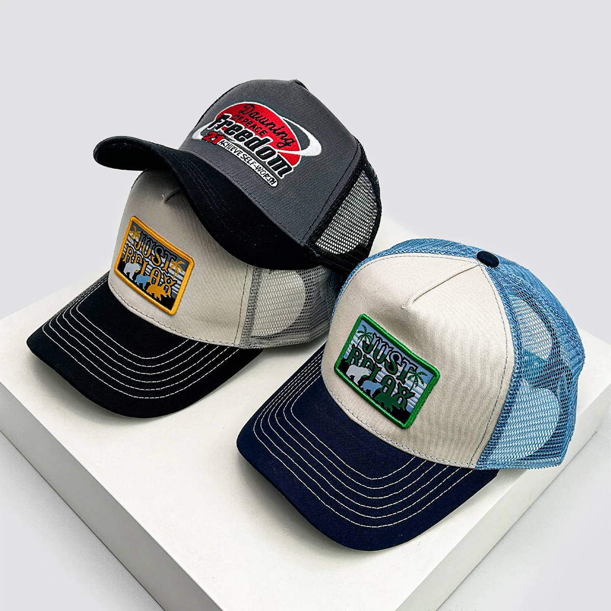 PATCH Letter Embroidery Baseball Hats Sunshade Hip Hop New Unisex ...