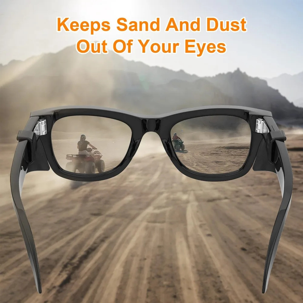 Glasses Side Shields Non-Slip Comfort Light Shield for Ray-Ban Meta ...