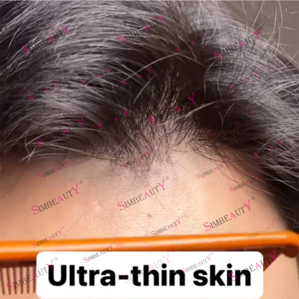 Natural-Hairline-Super-Ultra-Thin-Skin-Base-0-02mm-Men-s-Toupee-Blonde ...