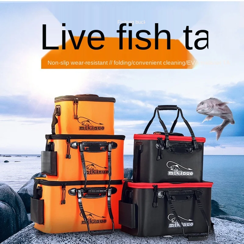 Boite de pêche,Sac de pêche pliable type seau rangement direct du ...