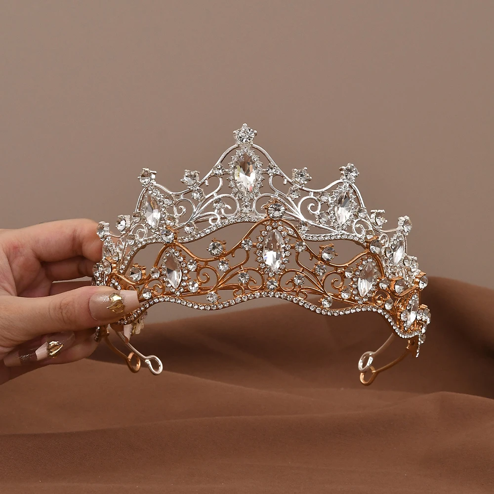 Corona-de-cristal-de-princesa-para-mujer-diademas-accesorios-para-el ...