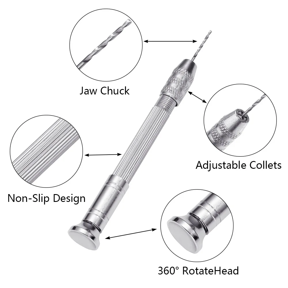 Mini-Hand-Drill-Set-With-10pcs-High-speed-Steel-Twist-Drill-Bits ...
