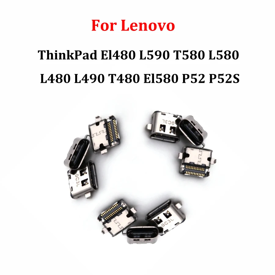1-50Pcs USB Charger Charging Dock Port For Lenovo ThinkPad El480 L590 ...