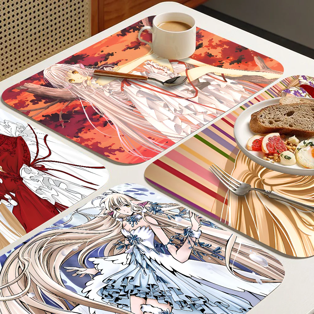 Anime-Chobits-Kitchen-Tableware-Dish-Drying-Mats-Desk-Drain-Pad-Heat ...