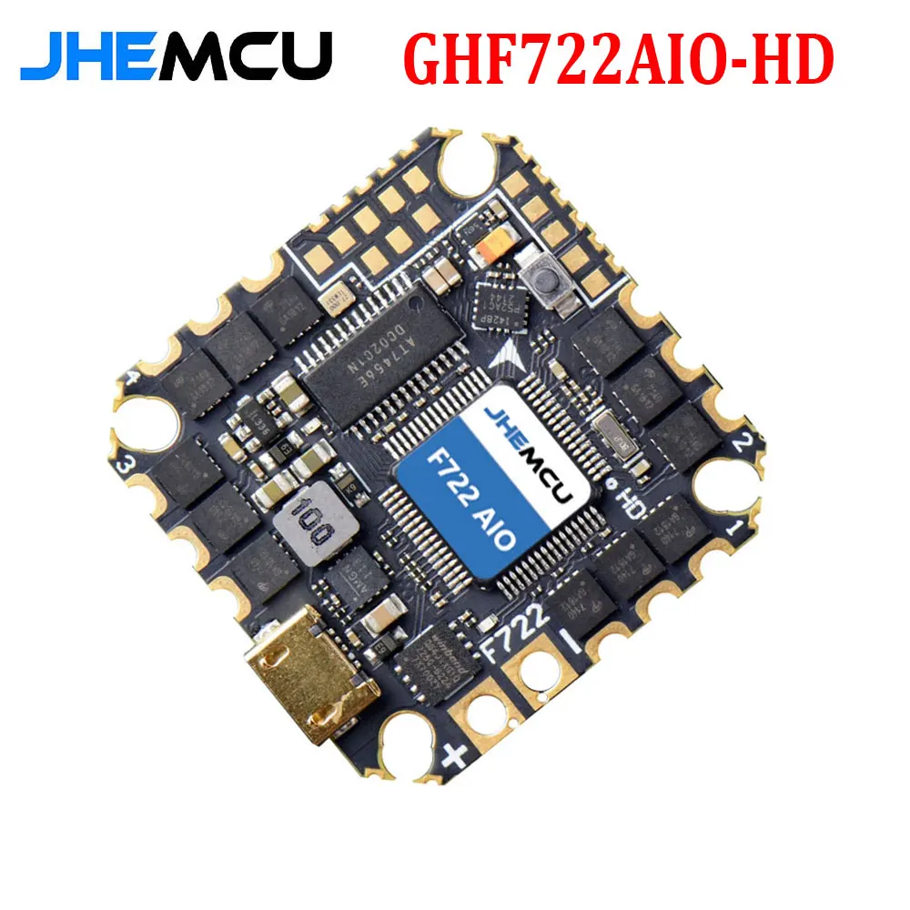 JHEMCU-GHF722AIO-HD-40A-AIO-Flight-Controller-F722-FC-Baro-OSD-BlackBox ...