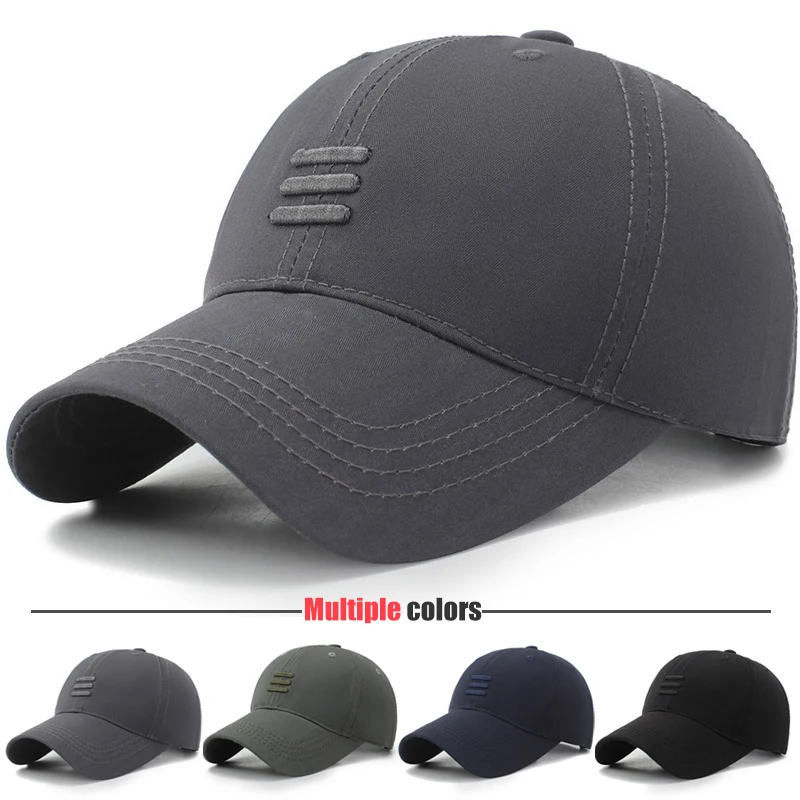 4-Colors-Soft-Top-Baseball-Cap-Outdoor-Casual-Sport-Cotton-Snapback ...