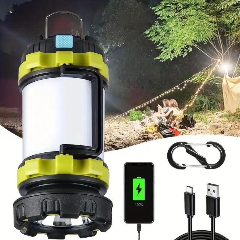 Strong-light-portable-camping-lamp-multifunctional-USB-rechargeable ...