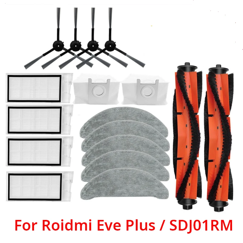 Replacement For Roidmi Eve Plus SDJ01RM Robot Vacuum Spare Parts ...