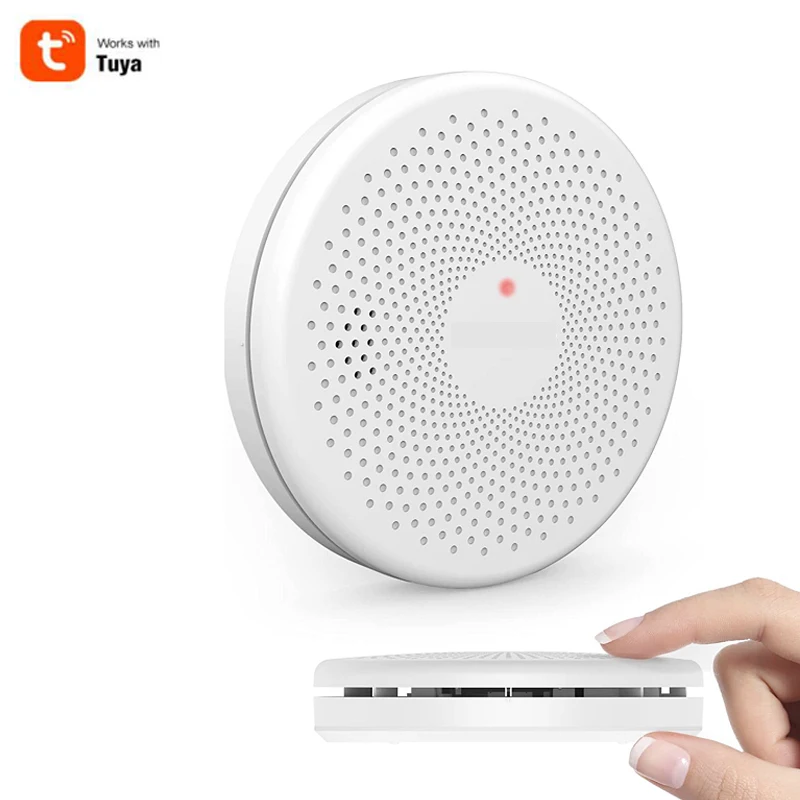 Combination Carbon Monoxide CO Detector Smoke Sensor Fire Alarm with ...