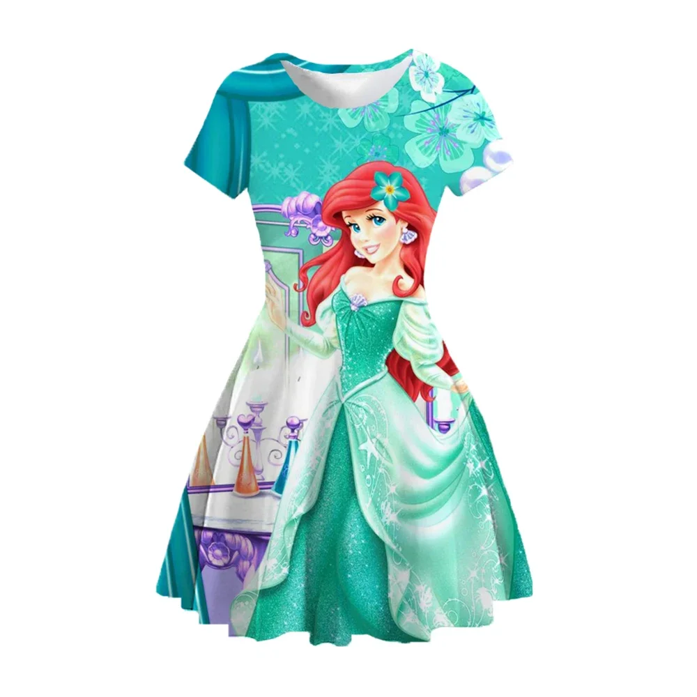 Disney-Princess-Series-Princess-Dress-For-Summer-Toddler-Kids-Dresses ...