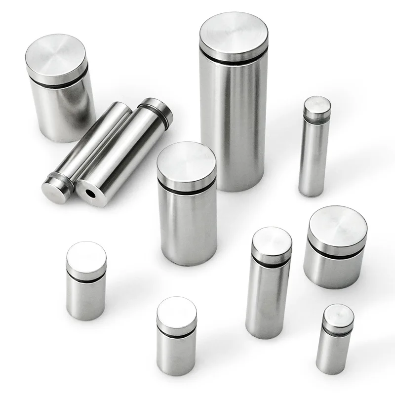 20-50Pcs-Stainless-Steel-Glass-Fasteners-Advertising-Board-Fixed-Nails ...