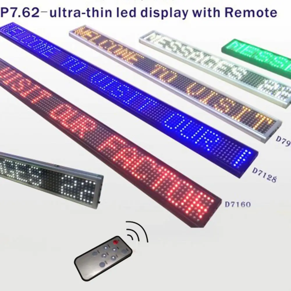 DC-12V-LED-Remote-Control-Car-Sign-Programmable-Scrolling-Message-Sign ...