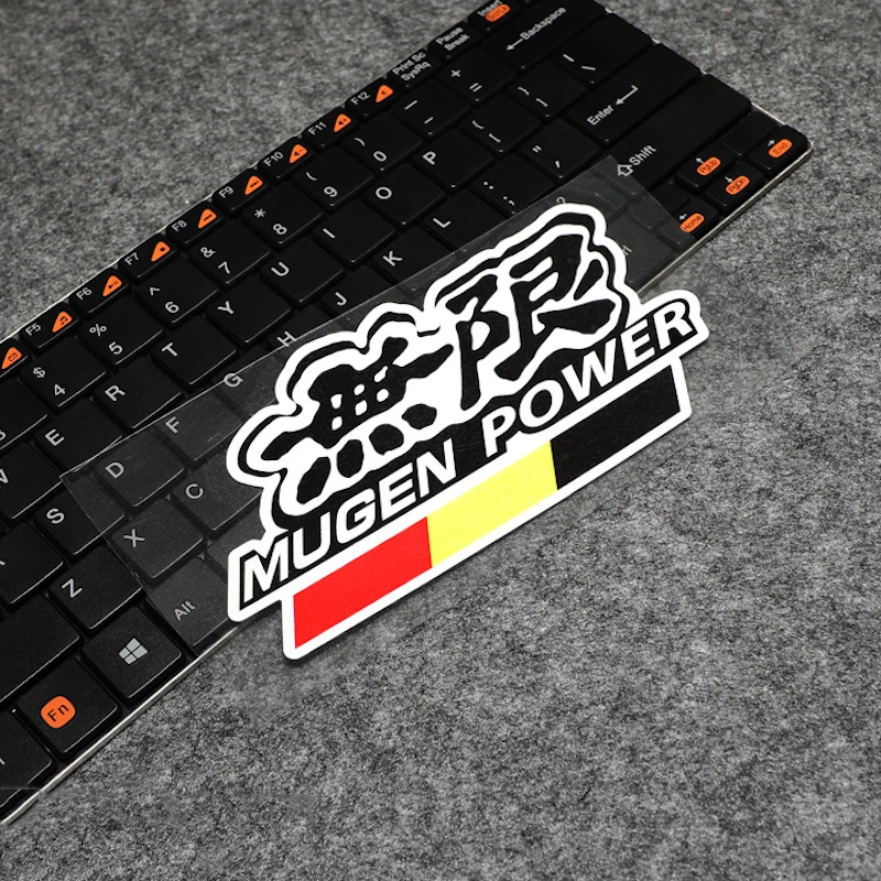 S092 Japan JDM MUGEN POWER SI Car Modification Stickers GK5 Waterproof ...