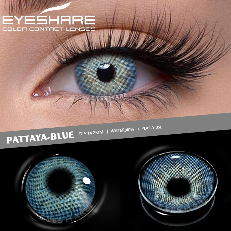 Pacific Blue Contact Lenses