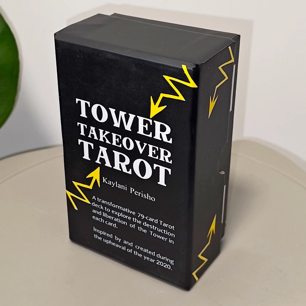 Tower Takeover Tarot Deck in Rigid Box, Unique 79-Card Tarot Set for ...