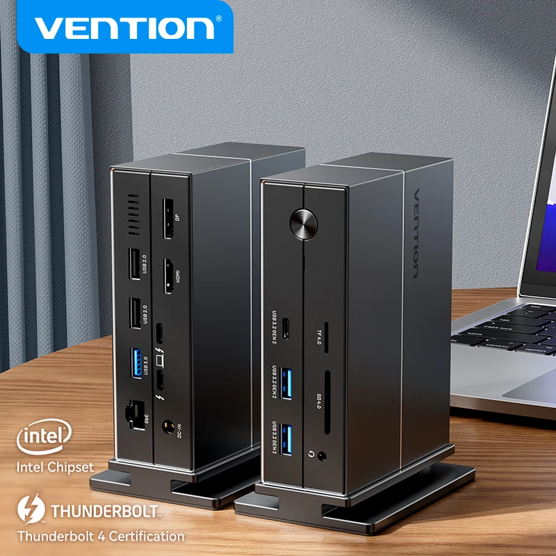 Vention-Thunderbolt-4-Dock-USB-C-Hub-14-Port-8K-30Hz-Multifunctional ...