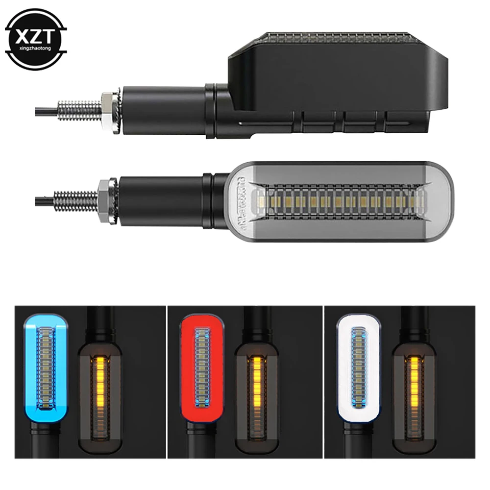 Motocicleta-Stop-Turn-Signal-Light-Fluindo-gua-Piscando-Blinker-Cauda-L ...