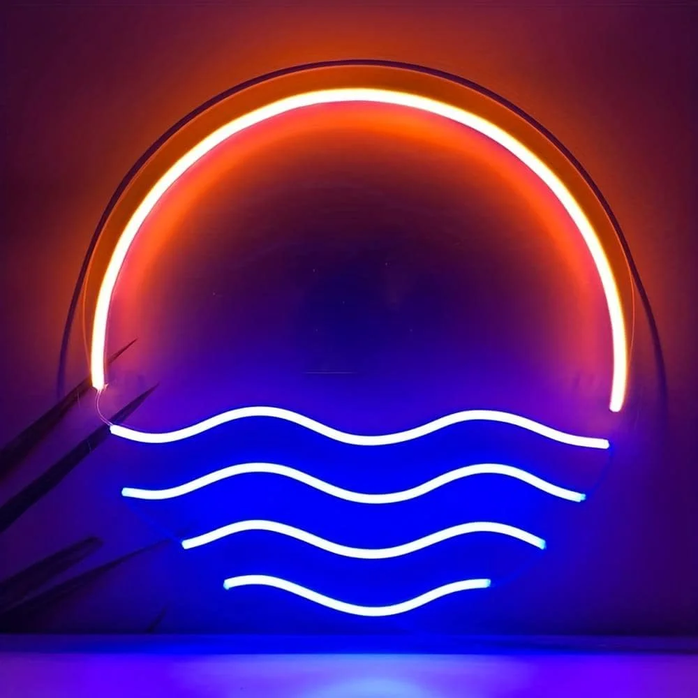 P-r-do-sol-tropical-e-mar-LED-Neon-Sign-Linda-decora-o-de-parede ...