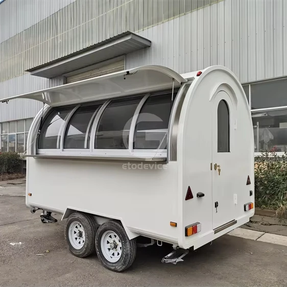 Hot Sale Food Trailer with Pizza Oven Mobile Food Trailer Fully ...
