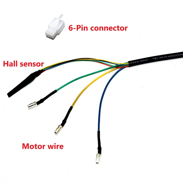 Diagrama de fiação do sensor Hall