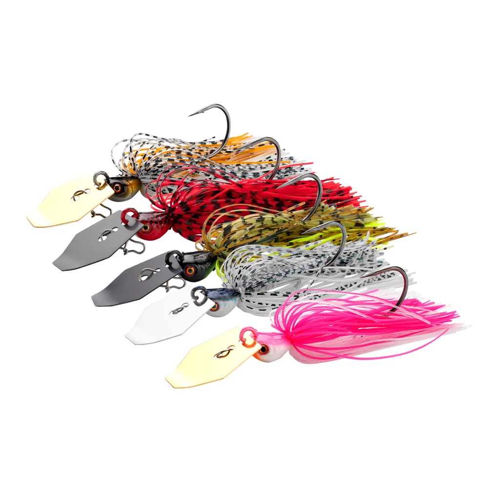 1pcs-Chatter-Bait-Spinner-Bait-Weedless-Fishing-Lure-Buzzbait-Wobbler ...